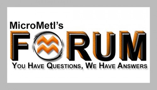 The New MicroMetl Open Forum | MicroMetl Corporation's Blog